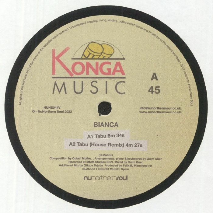 Tabu | Vinyl Records Online | - OCTOPUS RECORDS NYC