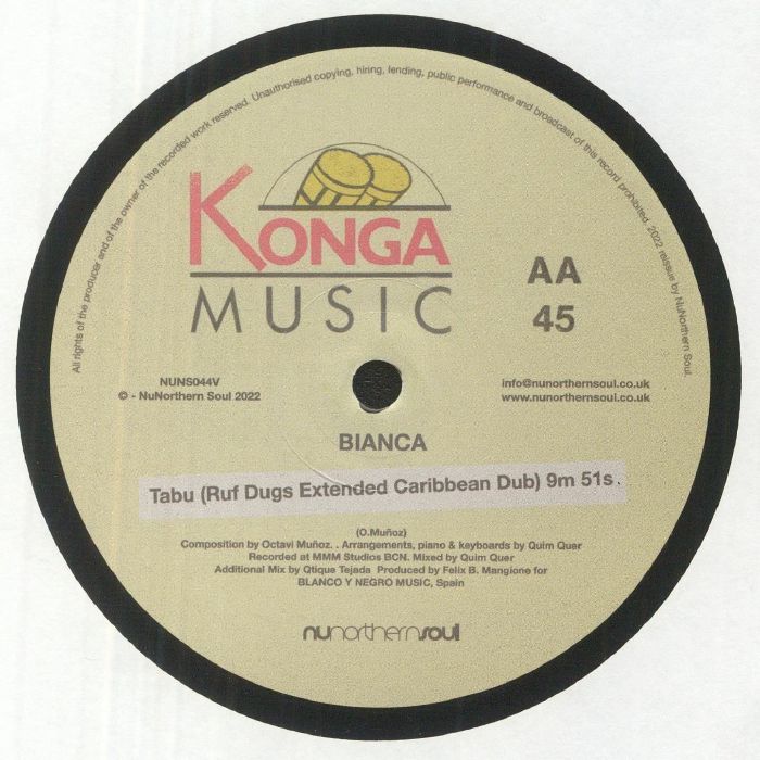 Tabu | Vinyl Records Online | - OCTOPUS RECORDS NYC